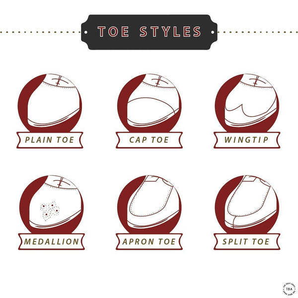 A Step Ahead: Unveiling the Elegance of Toe Styles in Men's Shoes – THE ...